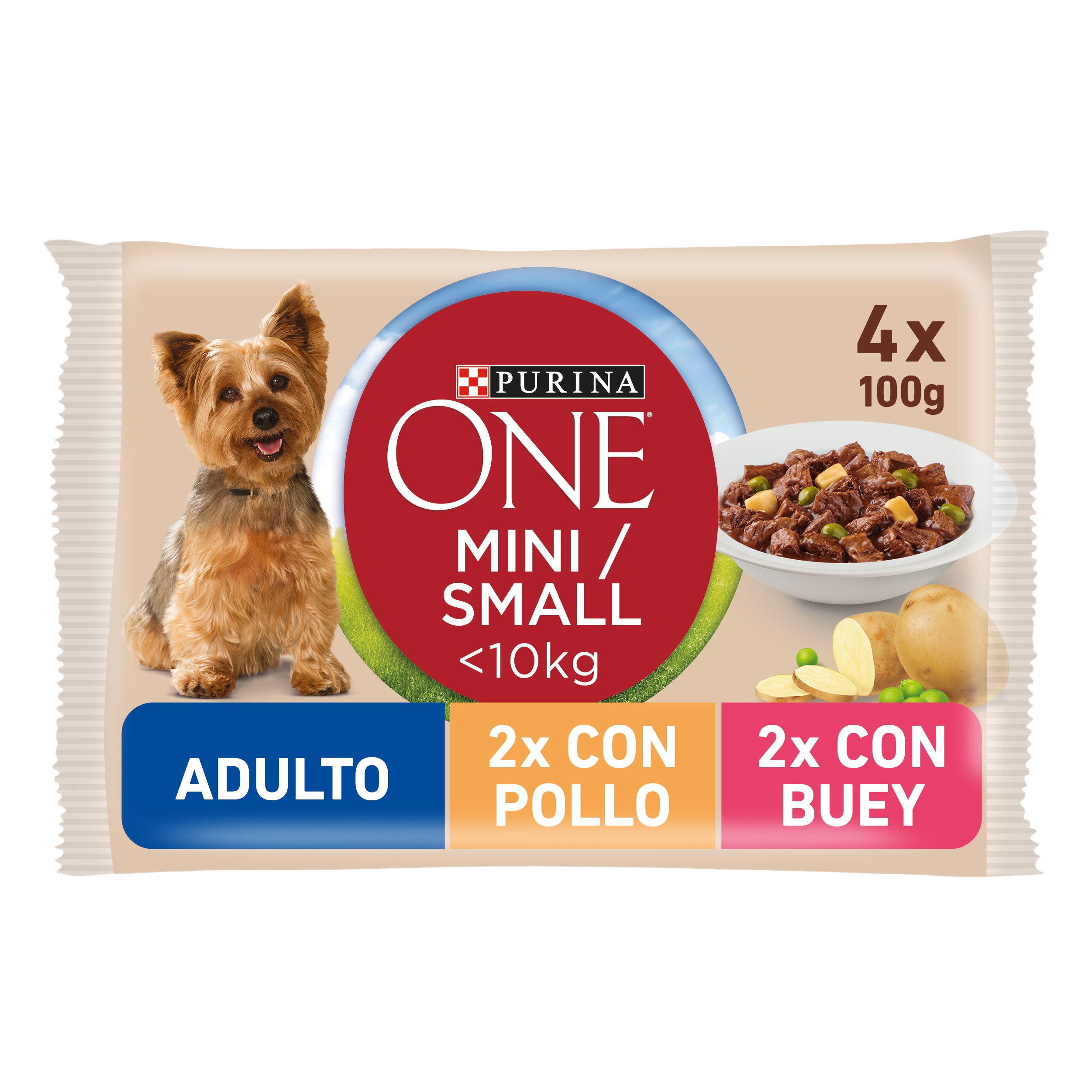 PURINA® ONE Mini Comida húmeda perros pequeños Adulto | Purina®